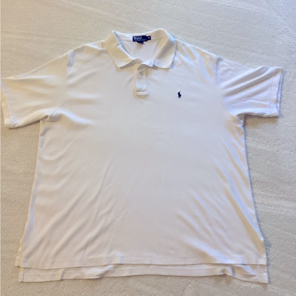 Polo Ralph Lauren | Shirts | White Ss Polo Shirt By Polo Ralph Lauren ...